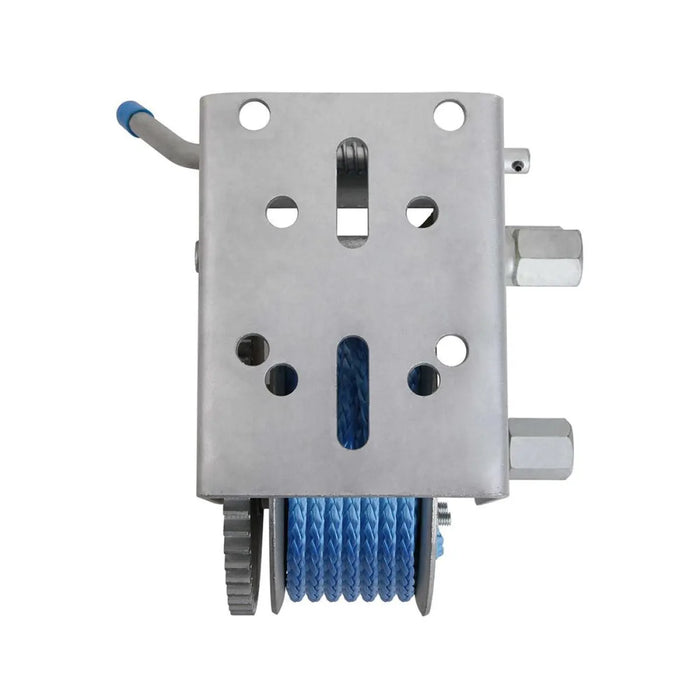 Giantz Geared 4000lb Hand Winch with Synthetic Rope — 4x4 Down Under