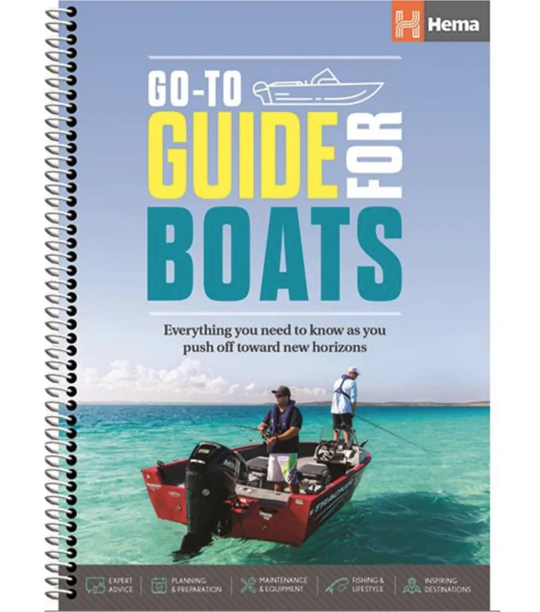 Hema Go-To Guide for Boats Travel Book (1st Edition) — 4x4 Down Under