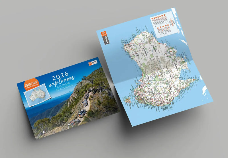 Hema Maps Explorer Calendar | 2026 — 4x4 Down Under