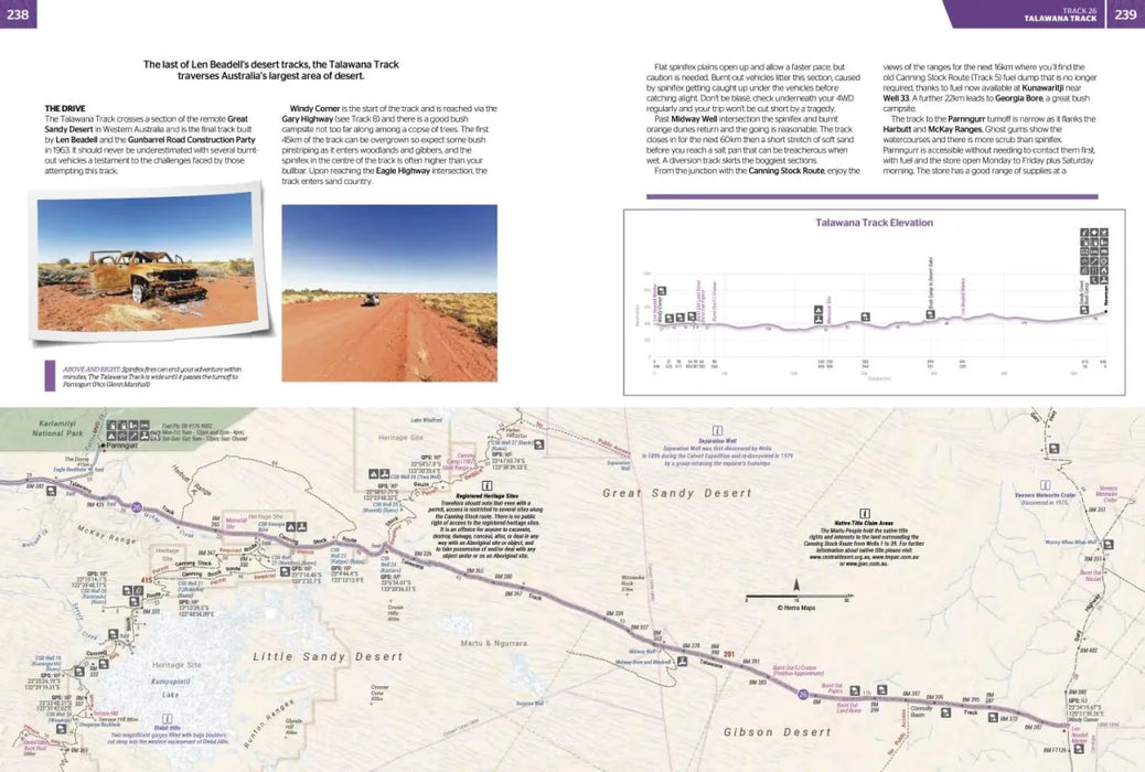 Hema Maps Great Desert Tracks Atlas and Guide — 4x4 Down Under