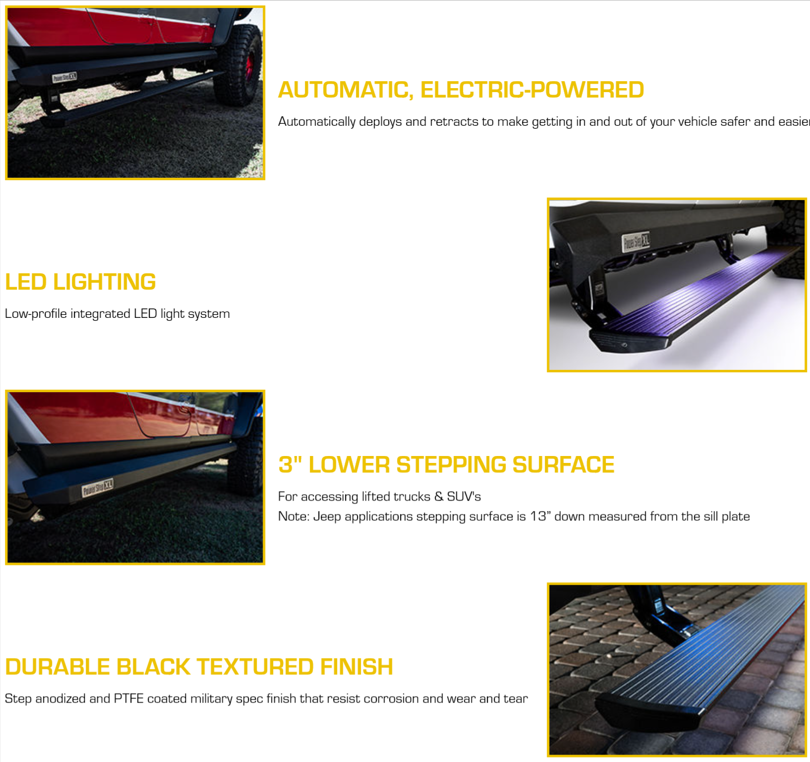 AMP Research PowerStep XL Running Boards for RAM 2500HD DJII | 2021 ...