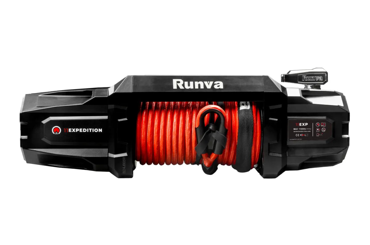 Runva 11Expedition Winch with Synthetic Rope — 4x4 Down Under