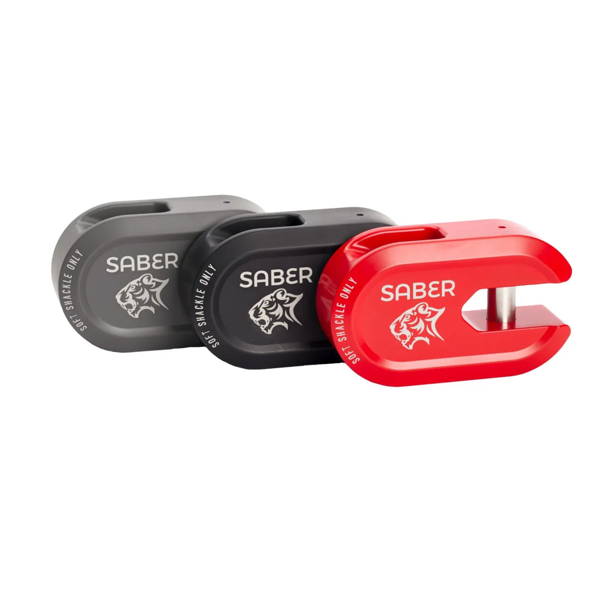 Saber Offroad Alloy Winch Shackle | Short — 4x4 Down Under