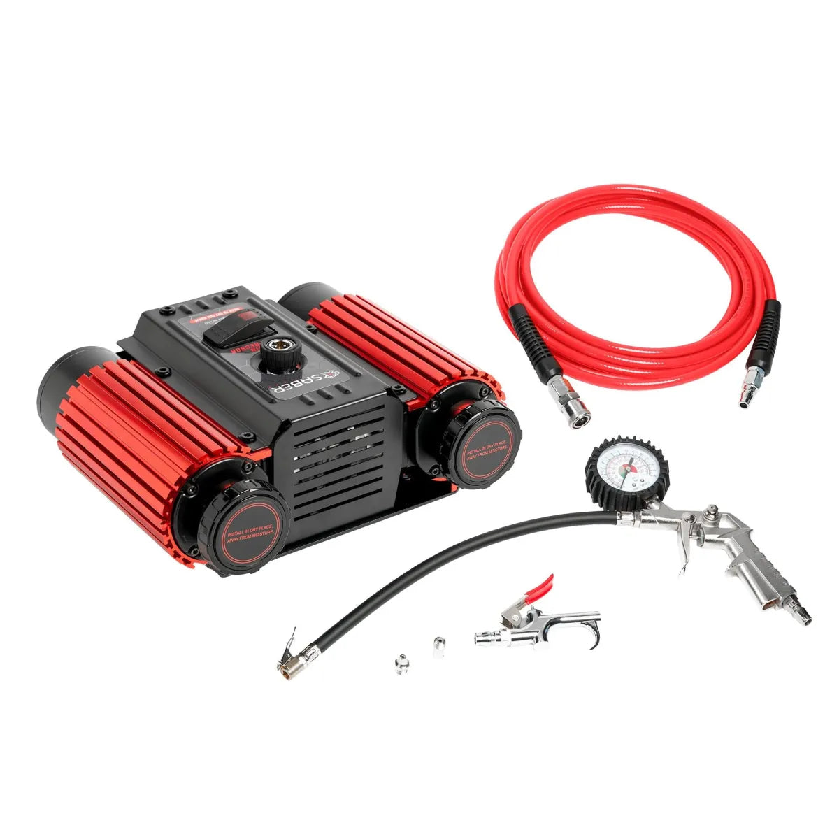 Saber Offroad Select Series Twin Air Compressor and Inflation Kit — 4x4 Down Under