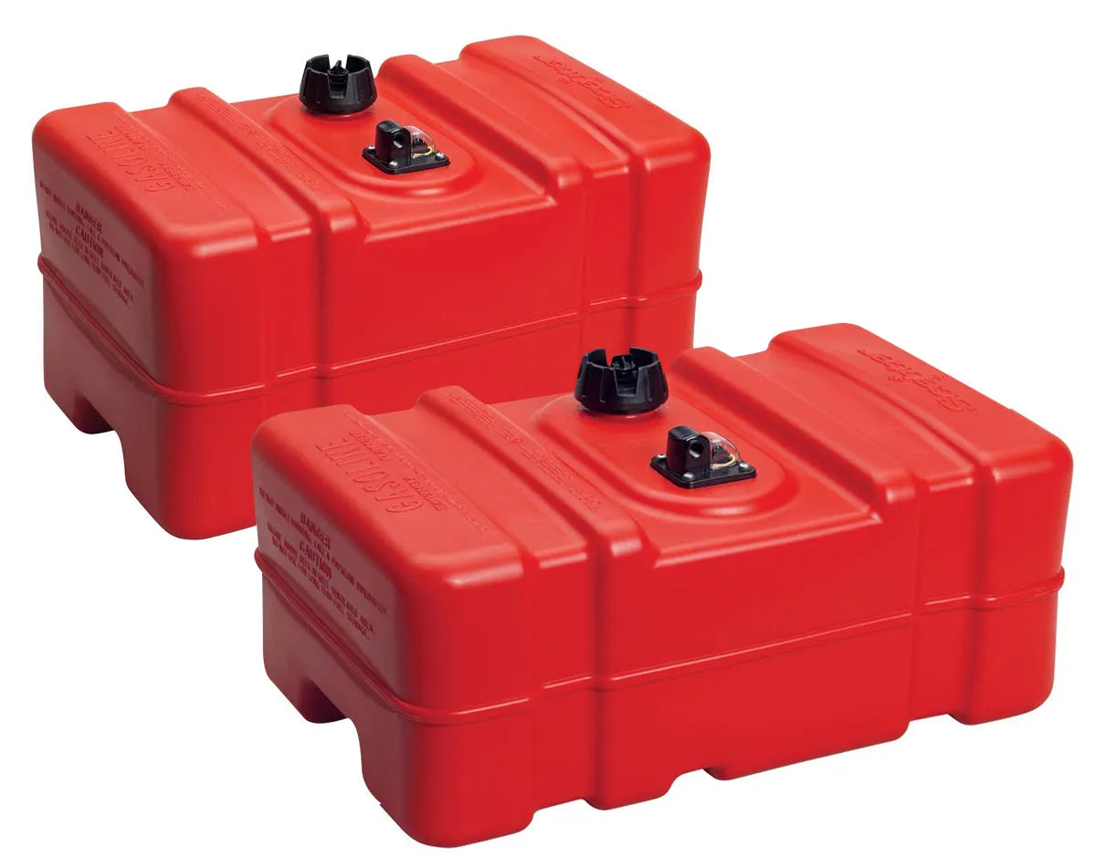 Scepter 45L Top Side Fuel Tanks in Low and High Profile — 4x4 Down Under