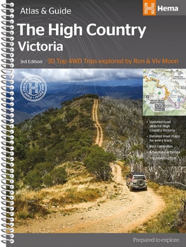 Hema The Victorian High Country Atlas & Guide Book (3rd Edition) - 4x4 ...